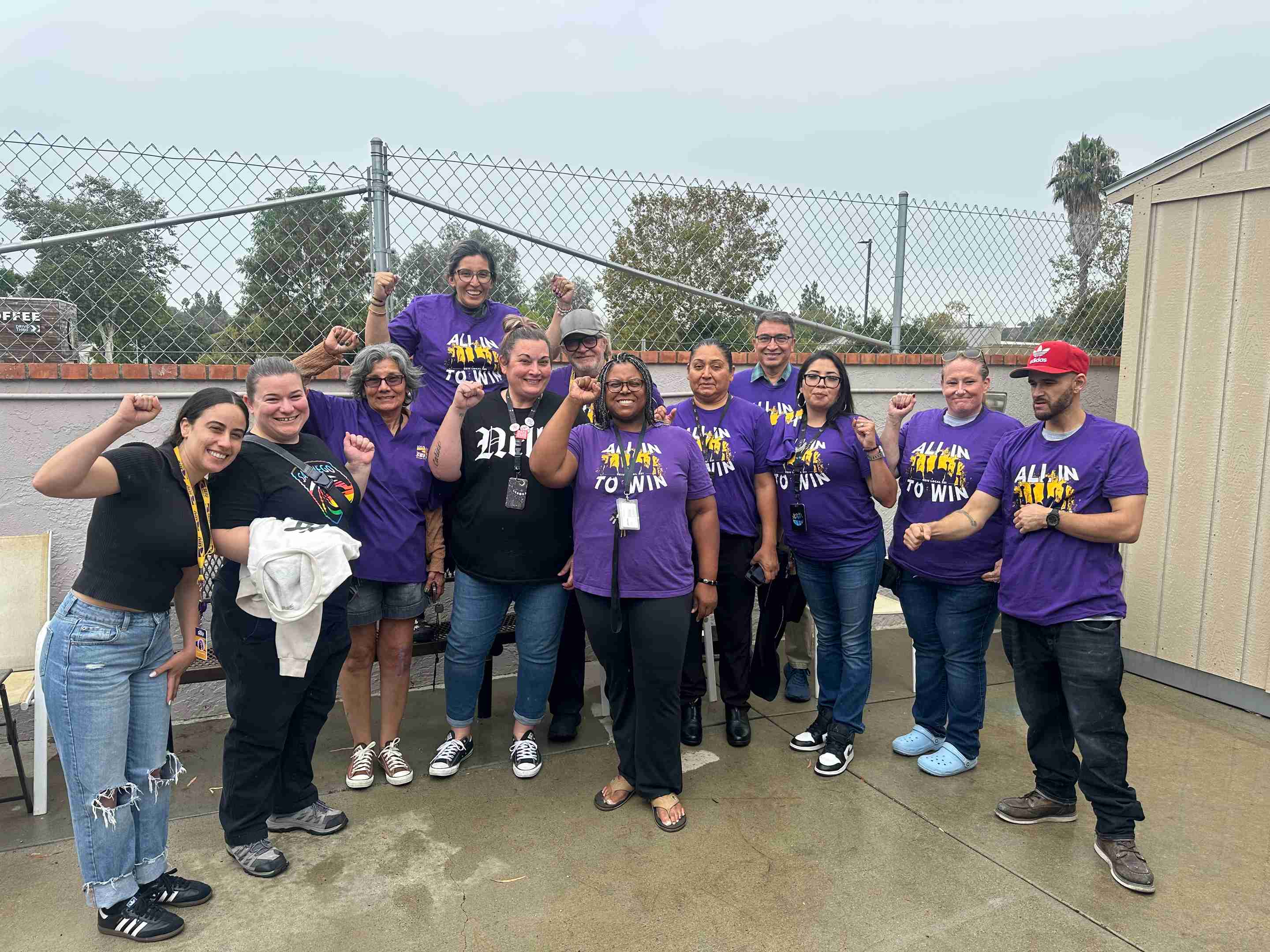 HR360 members stand together